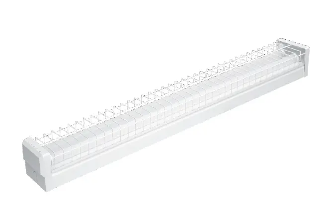 Emergency & Exit Lights: 4 FootT 36w LED Wire Guard Batten
