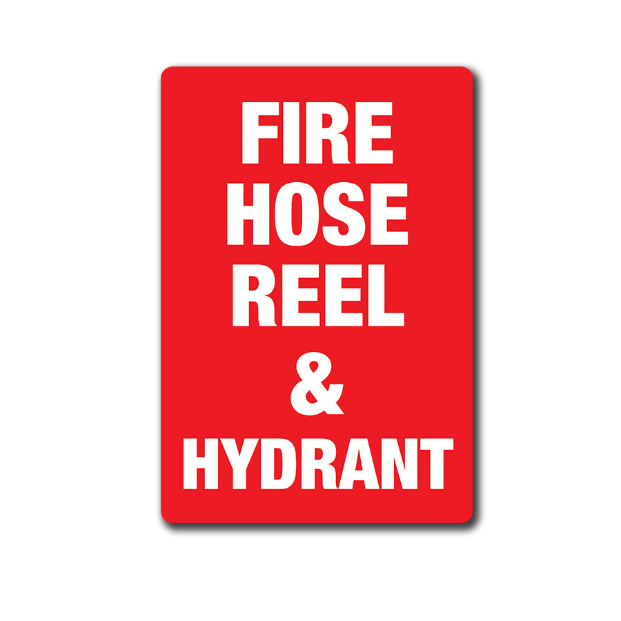 Signage: Fire Extinguisher and Hydrant Location Sign