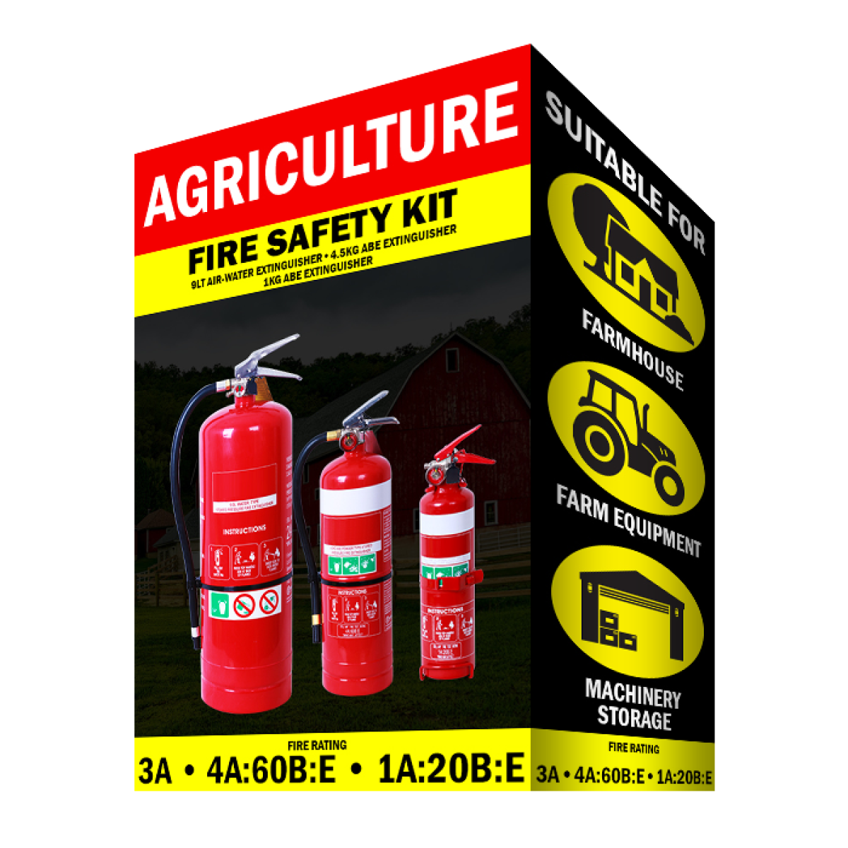 Fire Safety Kits: Agriculture Fire Safety kit