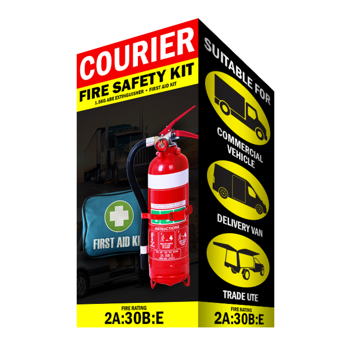 Fire Safety Kits: Courier Fire Safety Kit